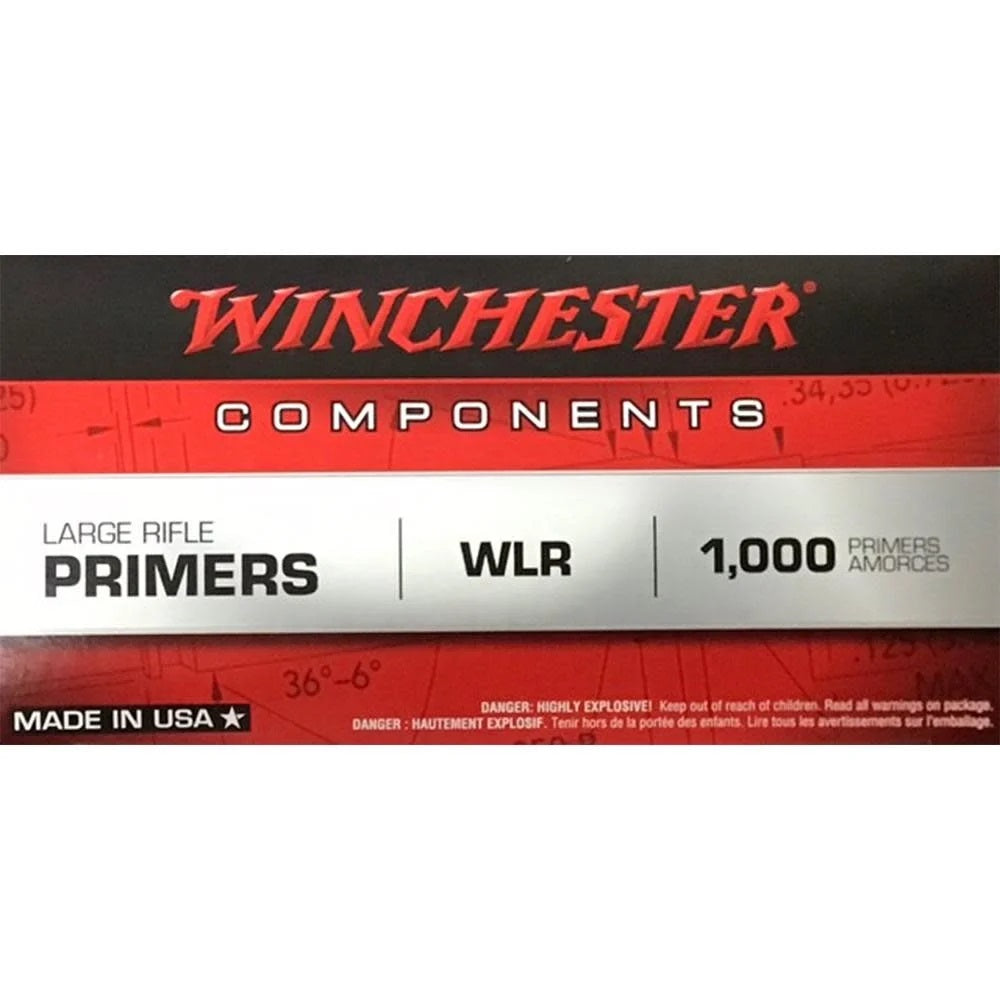 WINCHESTER LARGE RIFLE PRIMERS 1000 PK — H Rehfisch & Co
