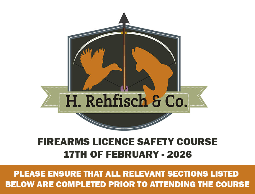 LICENCE SAFETY COURSE – 17th of February - 2026 — H Rehfisch & Co