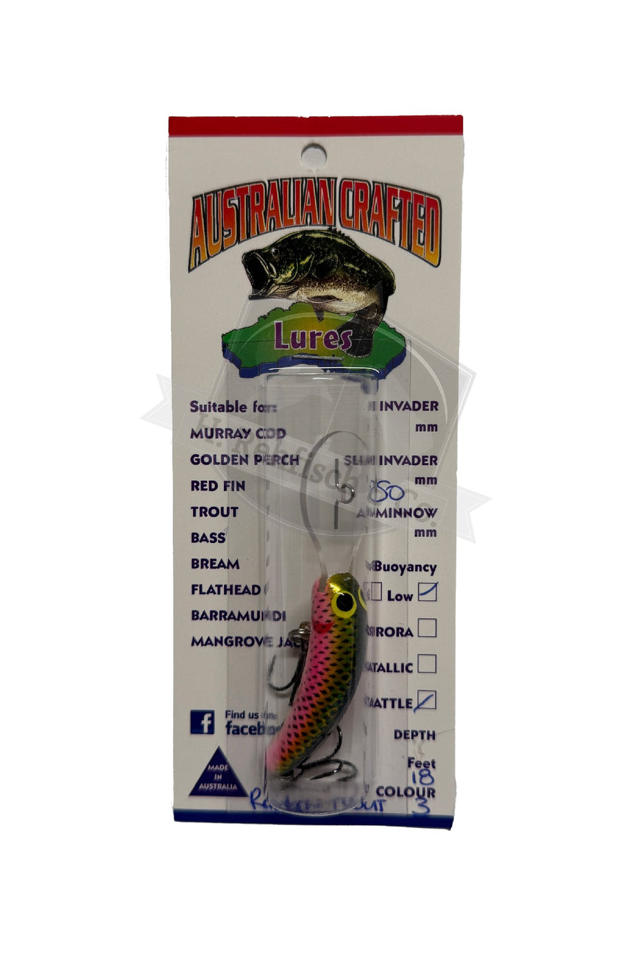 AUSTRALIAN CRAFTED INVADER SLIM 18FT 50MM — H Rehfisch & Co