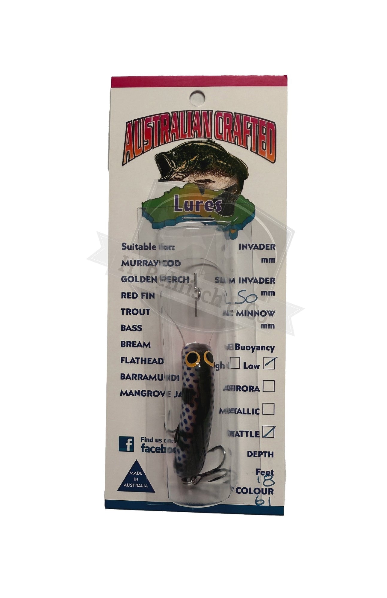 AUSTRALIAN CRAFTED INVADER SLIM 18FT 50MM — H Rehfisch & Co