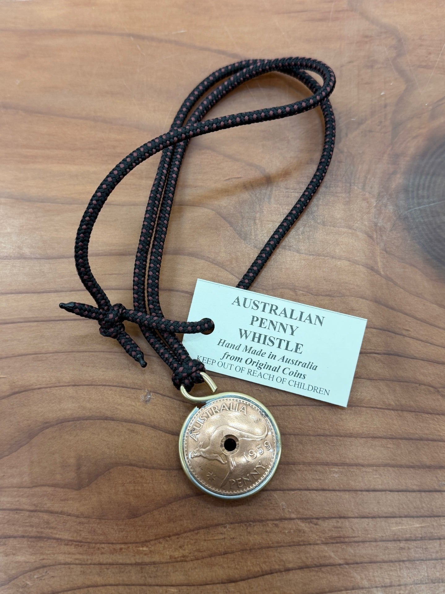 AUSTRALIAN PENNY FOX WHISTLE — H Rehfisch & Co