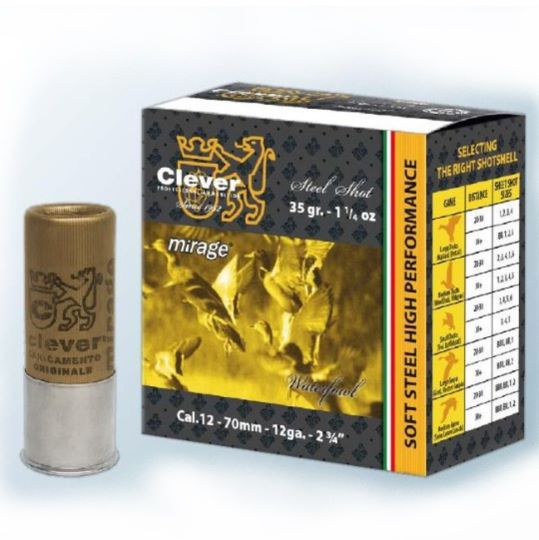 CLEVER MIRAGE SOFT STEEL HUNTING T4 4S 1370FPS 25PK — H Rehfisch & Co