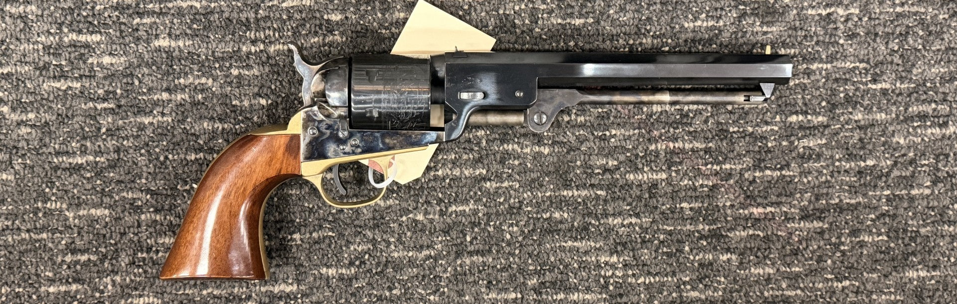 S/H UBERTI MAN WITH NO NAME 38 SPECIAL SERIAL NUMBER X31209 — H ...