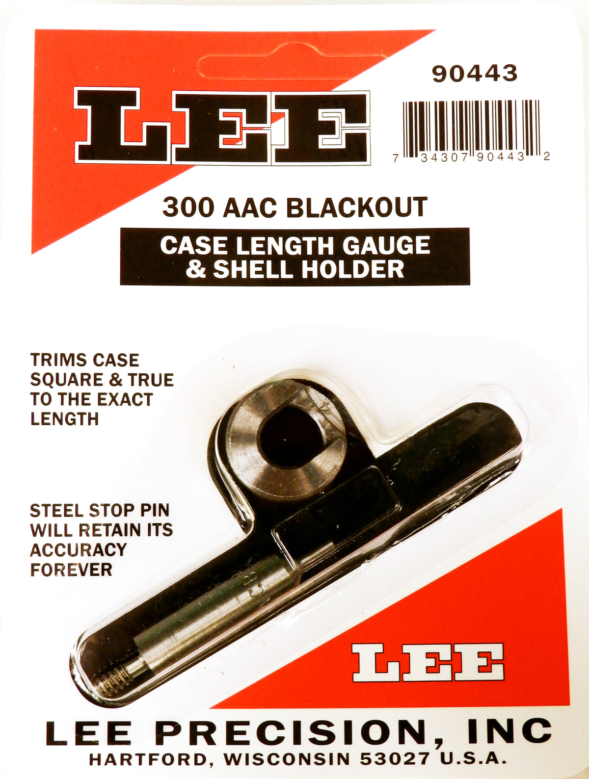 LEE CASE LENGTH GAUGE 300 BLACKOUT — H Rehfisch & Co
