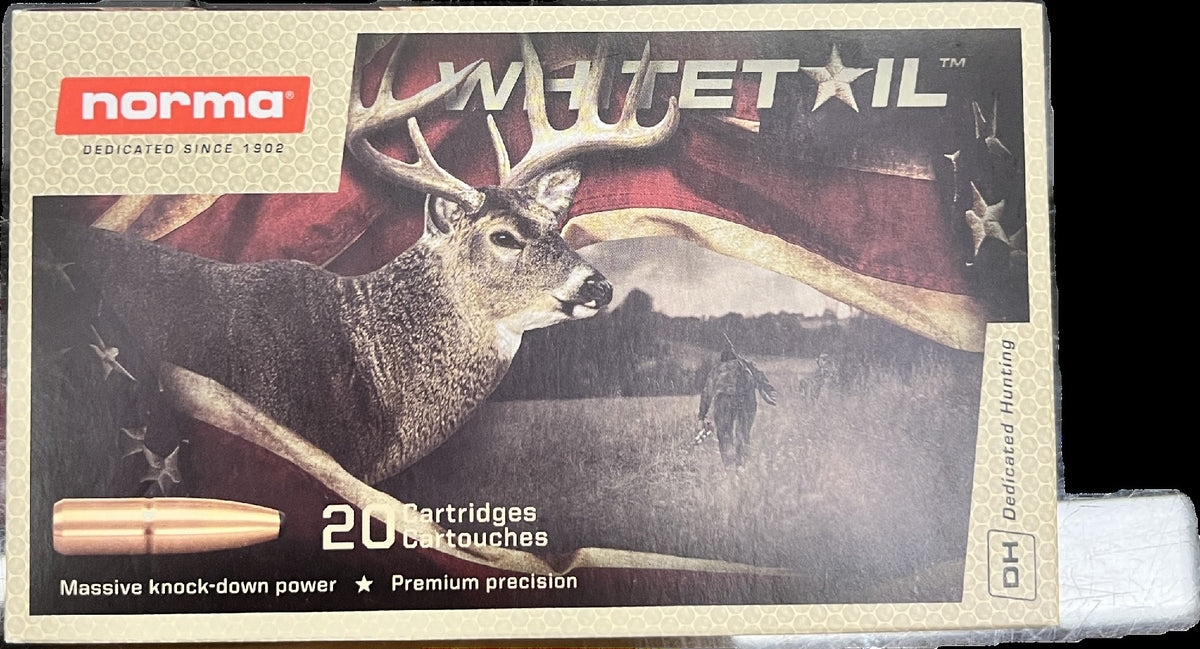 NORMA CENTERFIRE 6.5X55 156 GR WHITETAIL SP 20 PK — H Rehfisch & Co