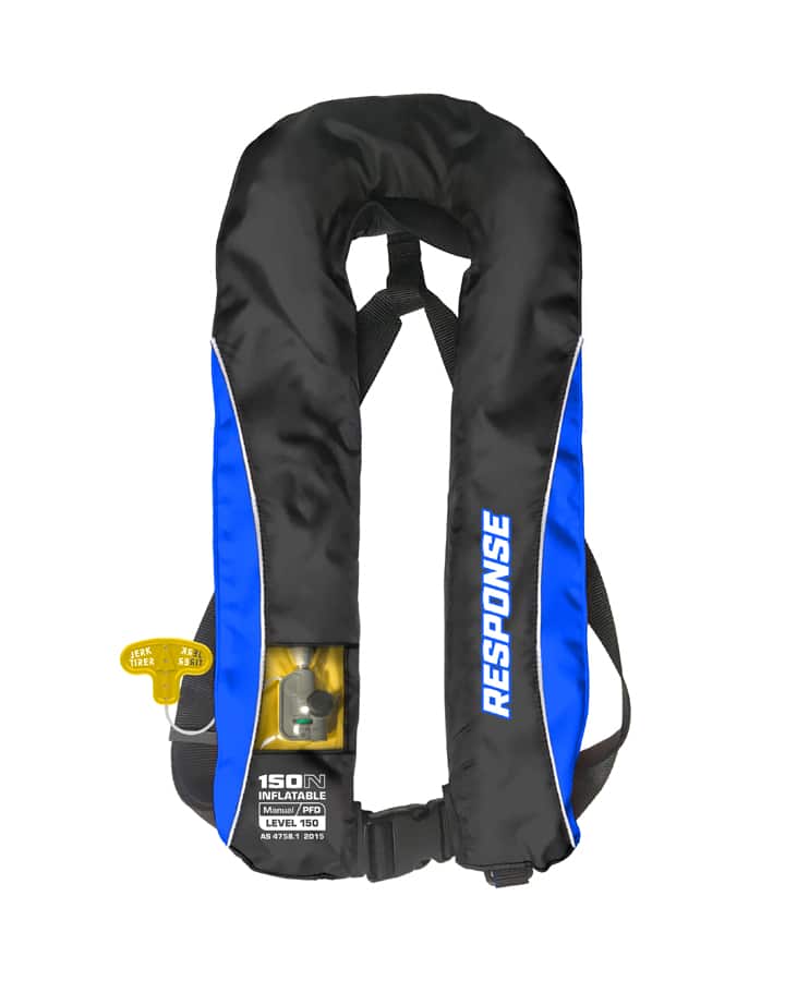 RESPONSE PFD MANUAL ADULT BLUE — H Rehfisch & Co