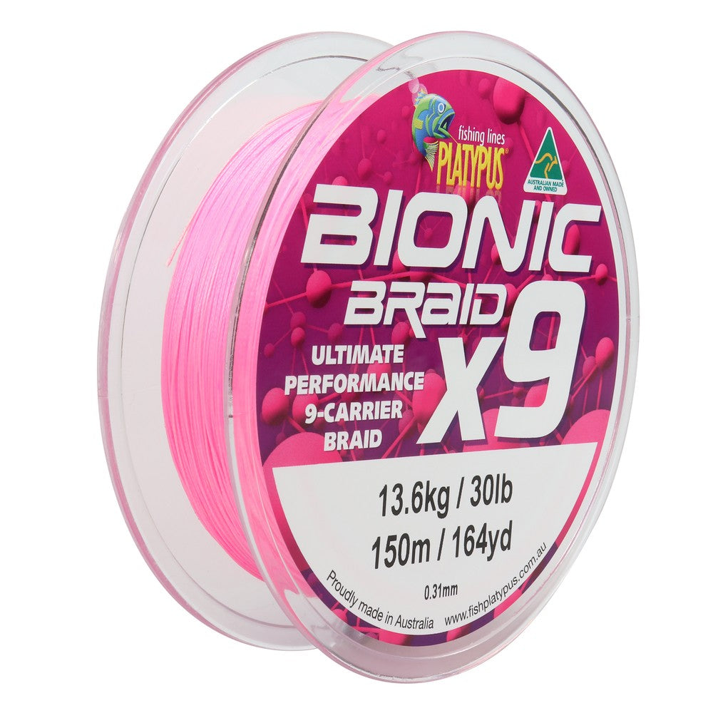PLATYPUS BIONIC X9 BRAID 150M — H Rehfisch & Co