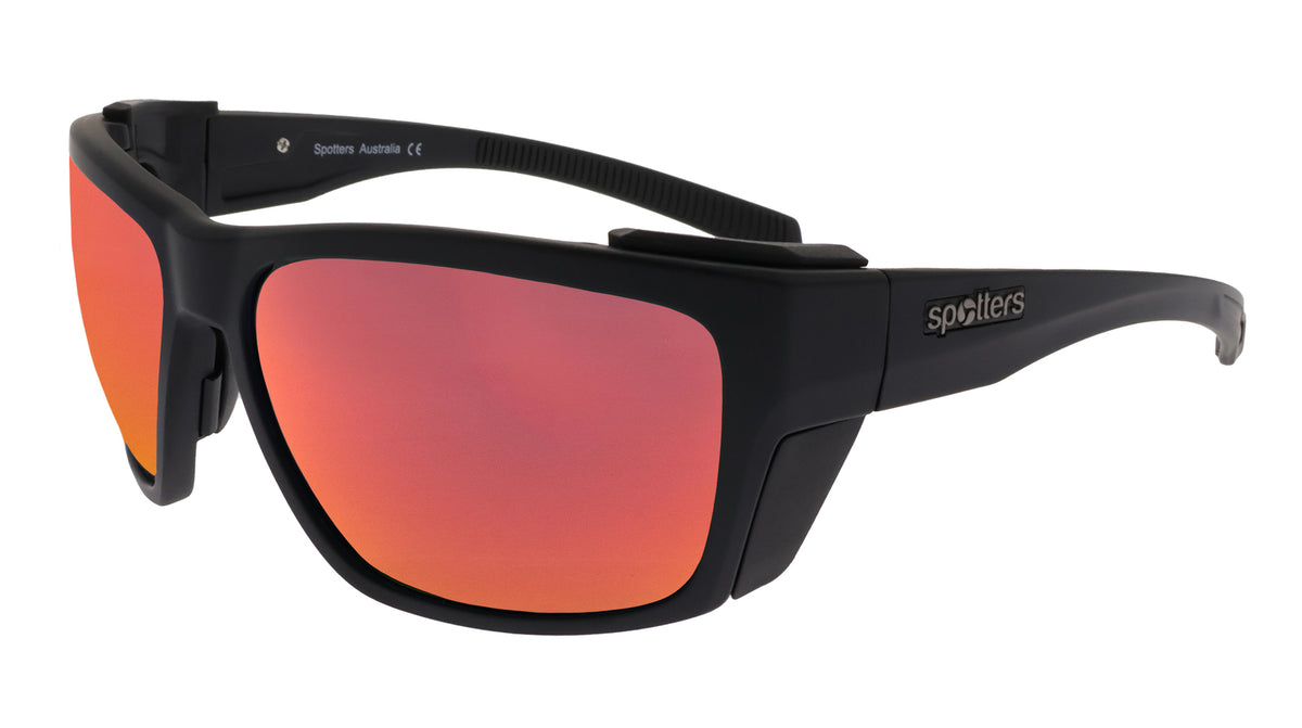 SPOTTERS SUNGLASSES (IGNITE) RENEGADE MATT BLACK — H Rehfisch & Co
