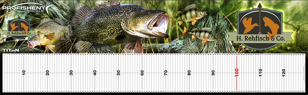 PROFISHENT/REHFISCH MEASURE MAT COD/REDFIN 130CMX40CM — H Rehfisch & Co