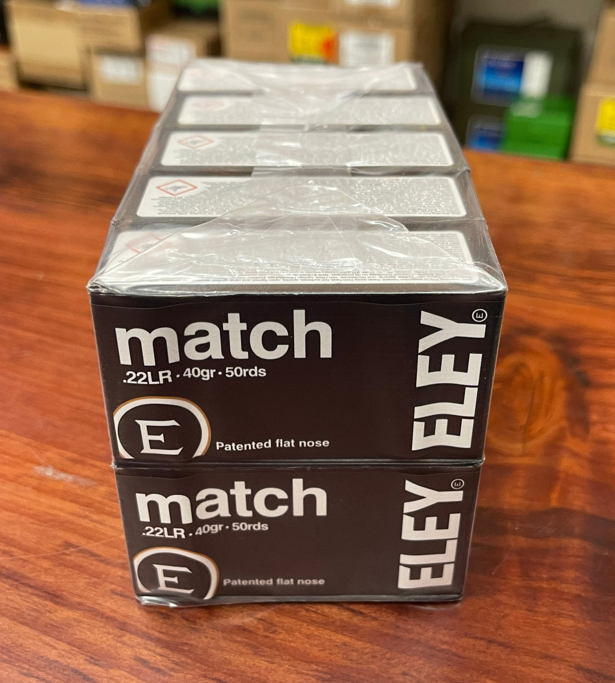 ELEY RIMFIRE MATCH 22LR BRICK (500) — H Rehfisch & Co